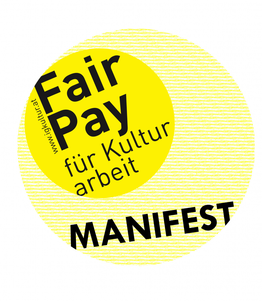 Manifest Fair Pay der IG Kultur - Radiofabrik